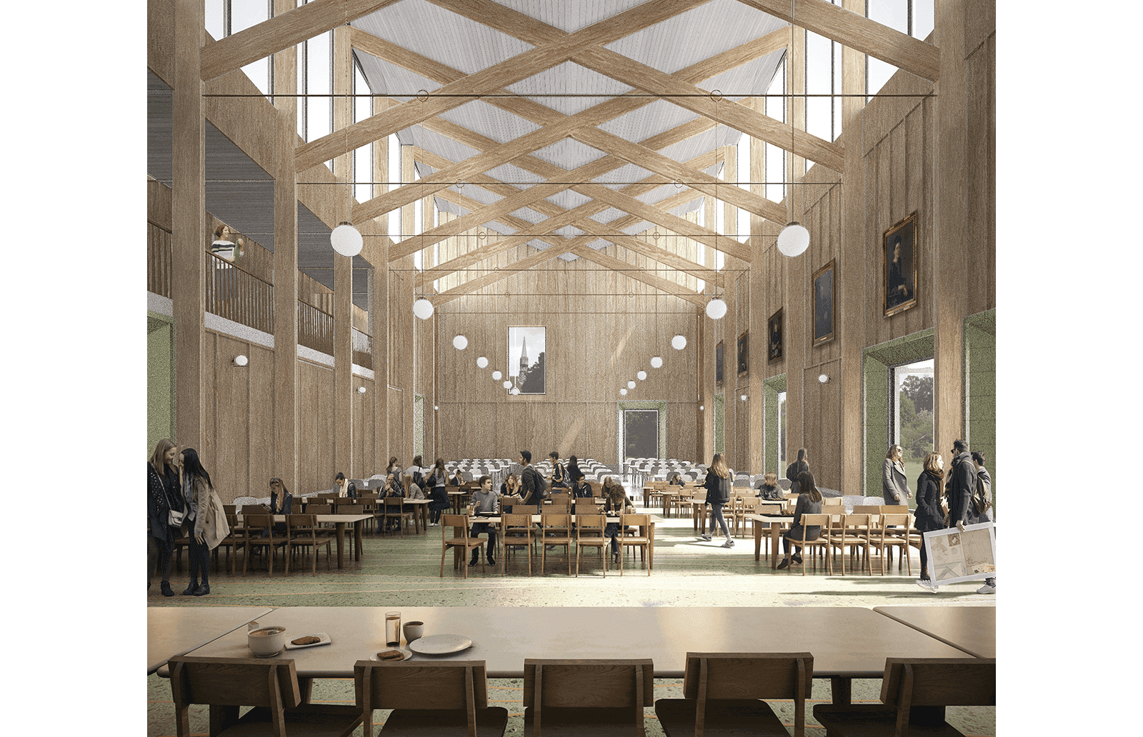 Homerton Dining Hall - Feilden Fowles