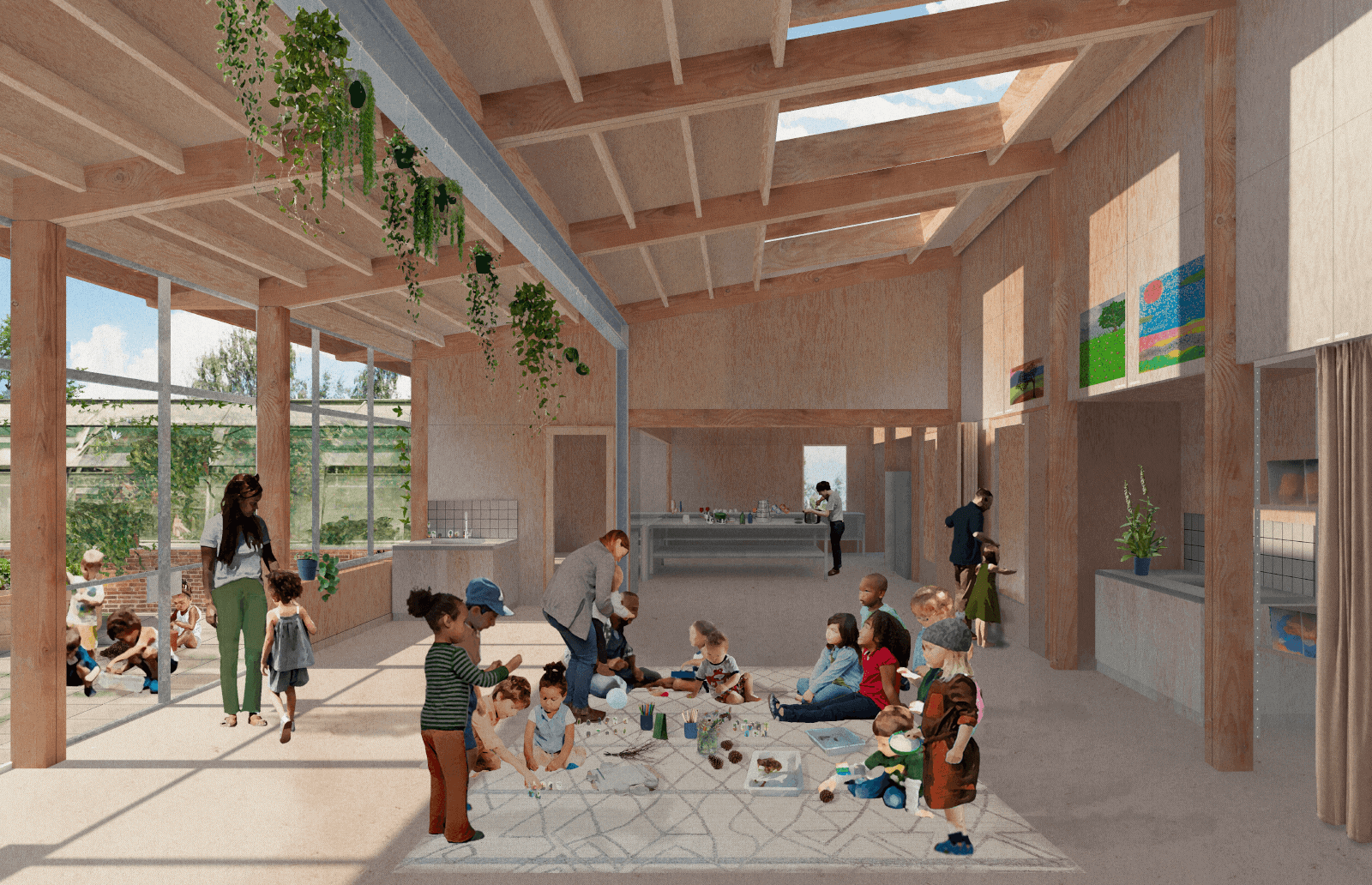 Brockwell Park Community Greenhouses - Feilden Fowles