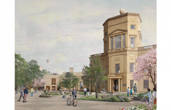 Green Templeton College campus. University of Oxford