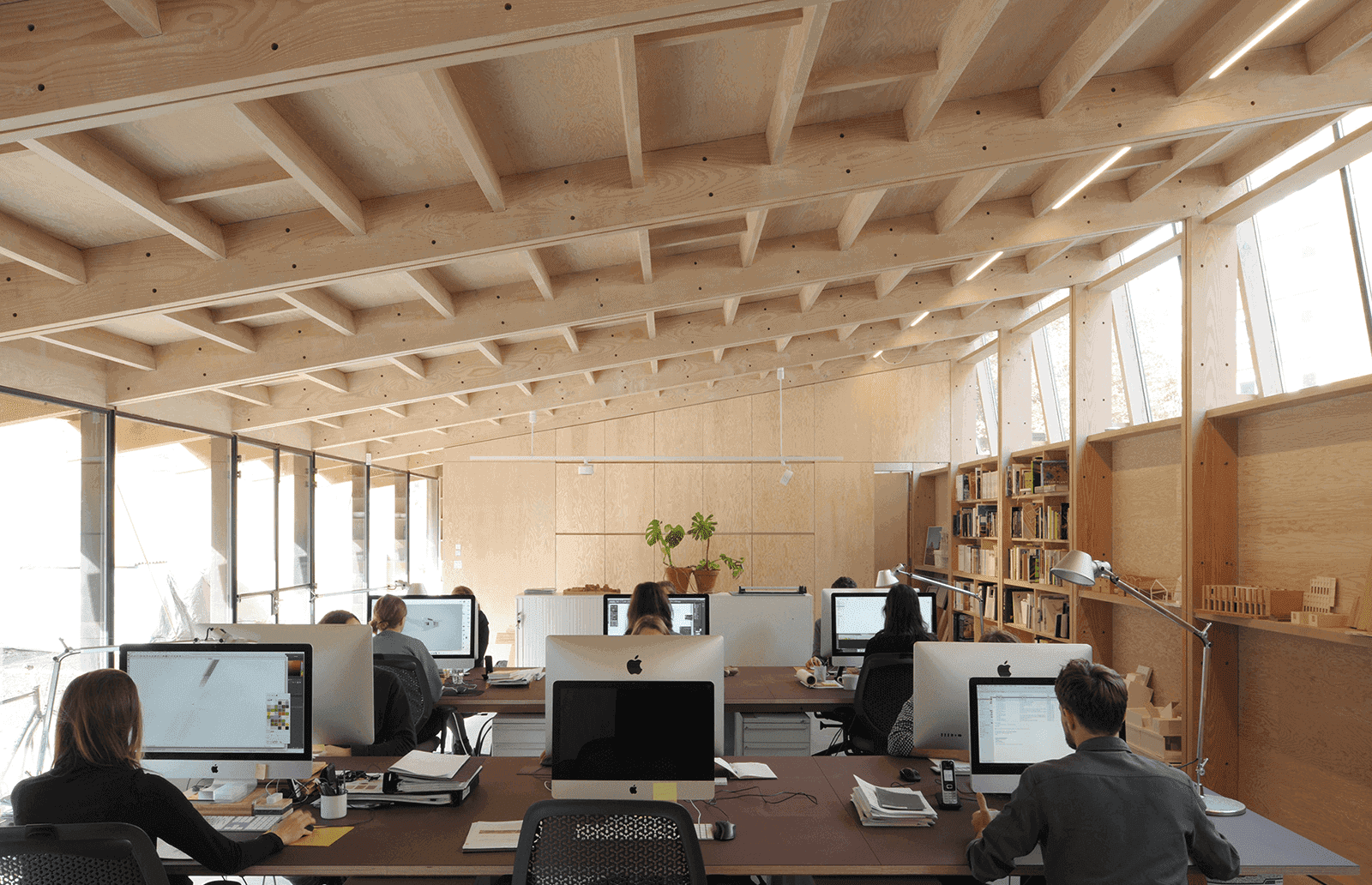 Feilden Fowles Studio London. Embodies the values of the practice