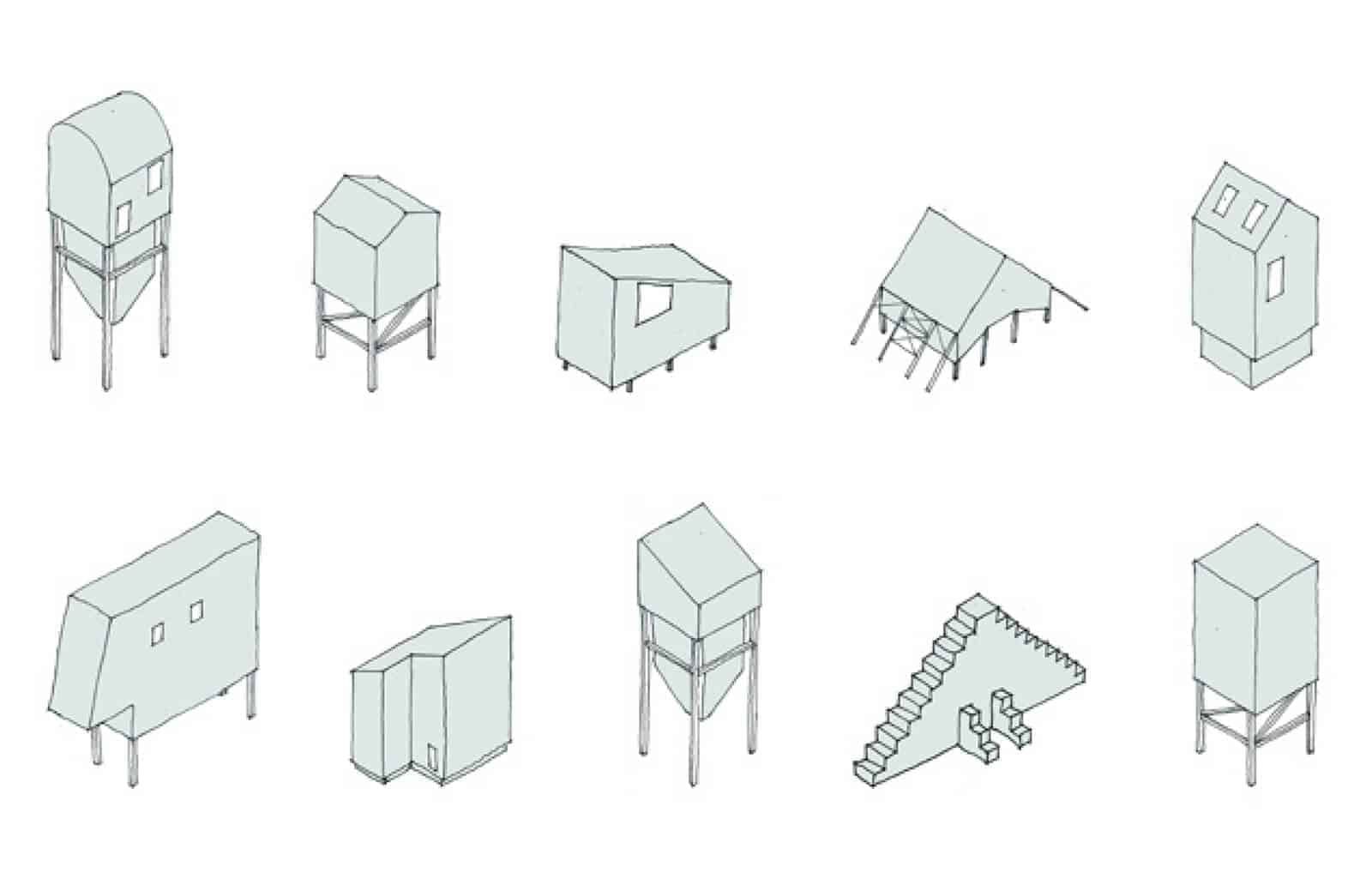 typology sketch - Feilden Fowles