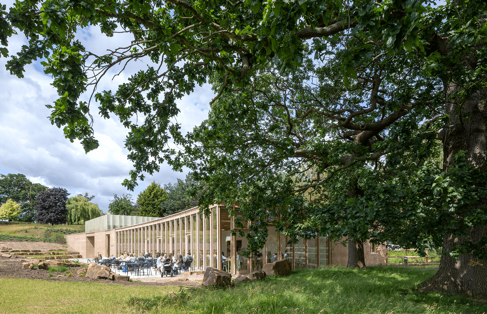 The Weston - Yorkshire Sculpture Park, Wakefield. Gallery, restaurant