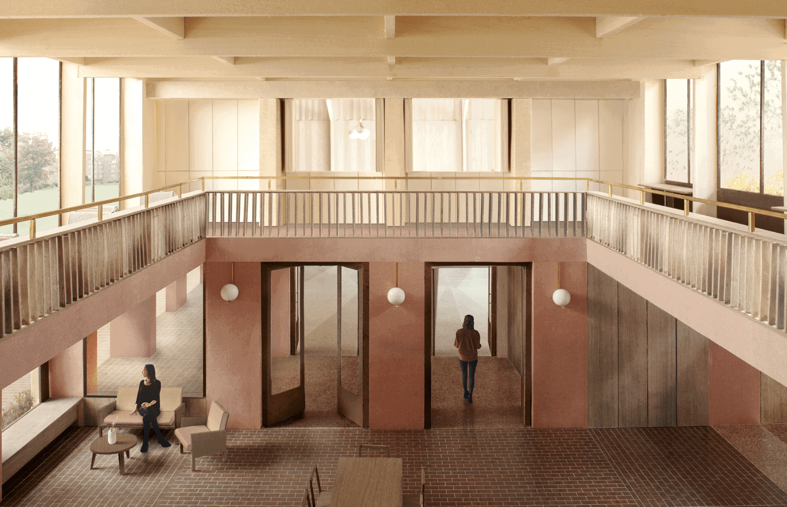 Homerton Dining Hall. Homerton College, University of Cambridge